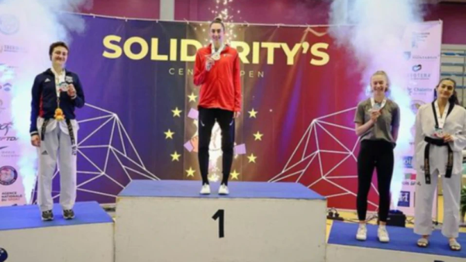 Кимия Ализаде която ще представя България на олимпийските игри в Париж спечели злато на турнир