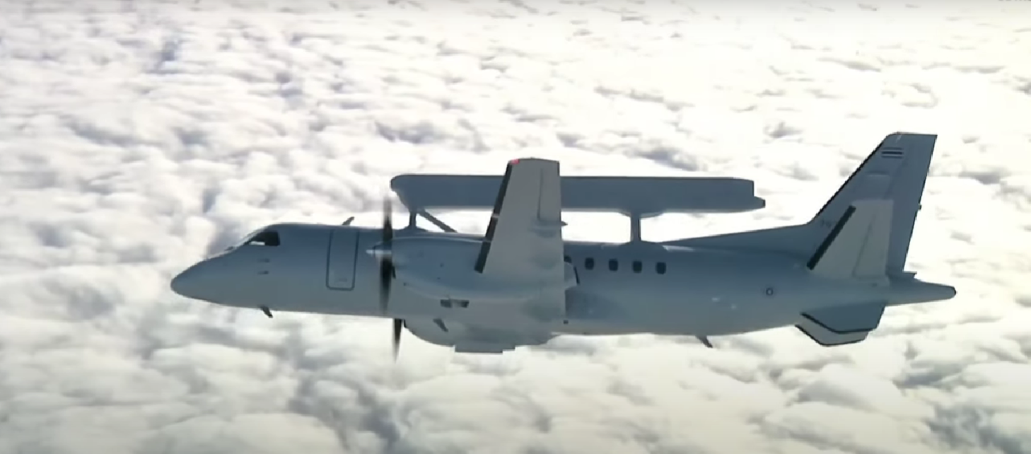 Military Watch: Украйна получи първия шведски Saab 340 AEW&C „Летящ ...